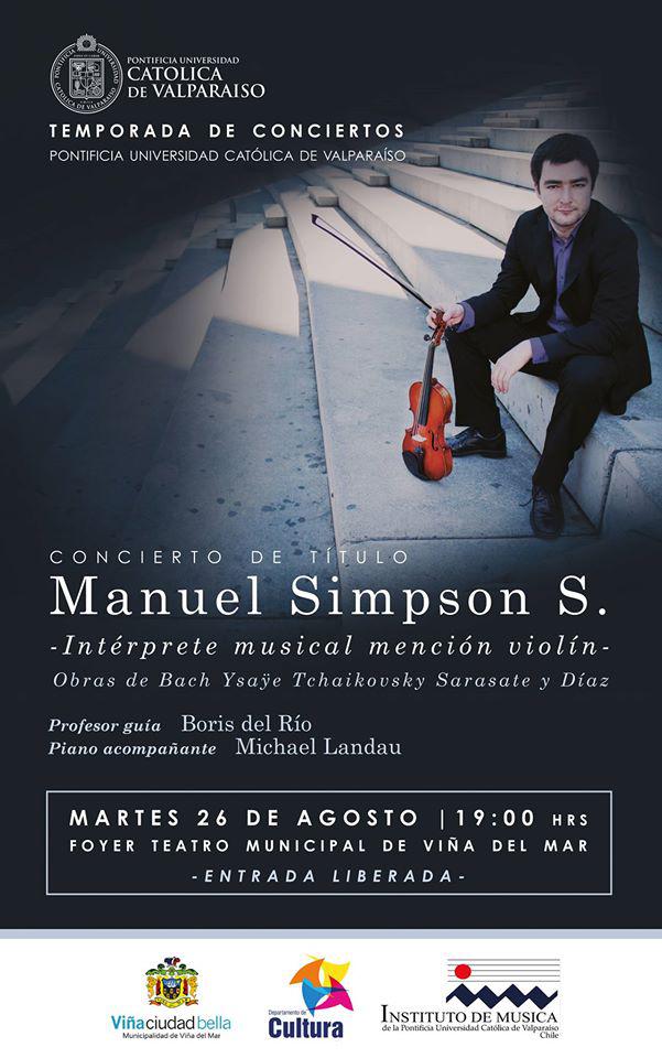 Concierto de Título Manuel Simpson – IMUS PUCV